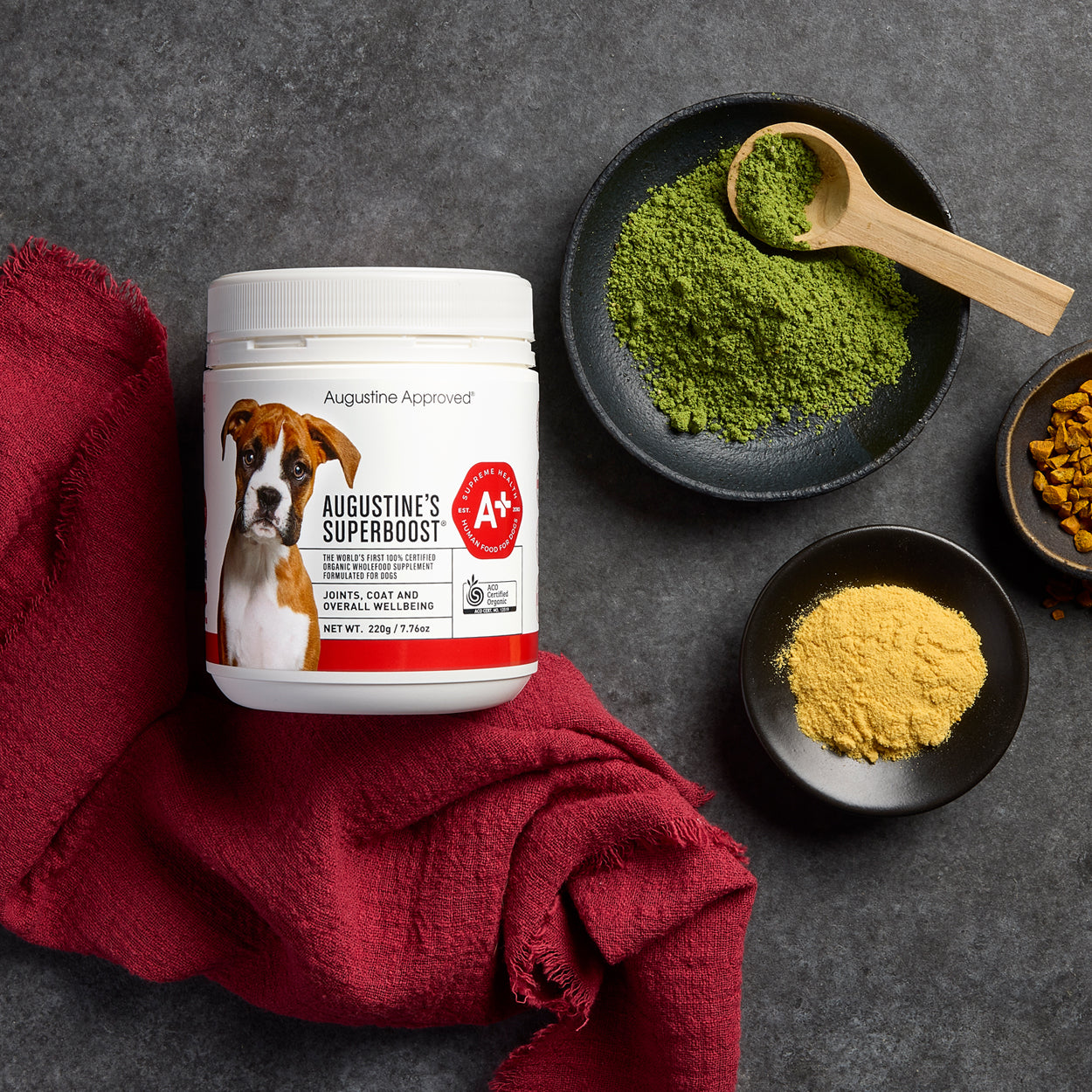 Organic Wholefood for Dogs | Augustine Approved