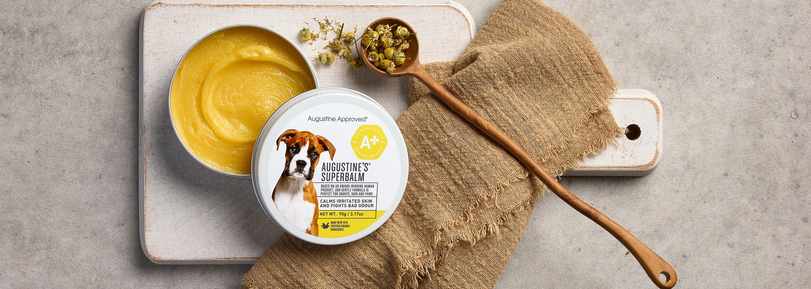 Organic Wholefood for Dogs | Augustine Approved