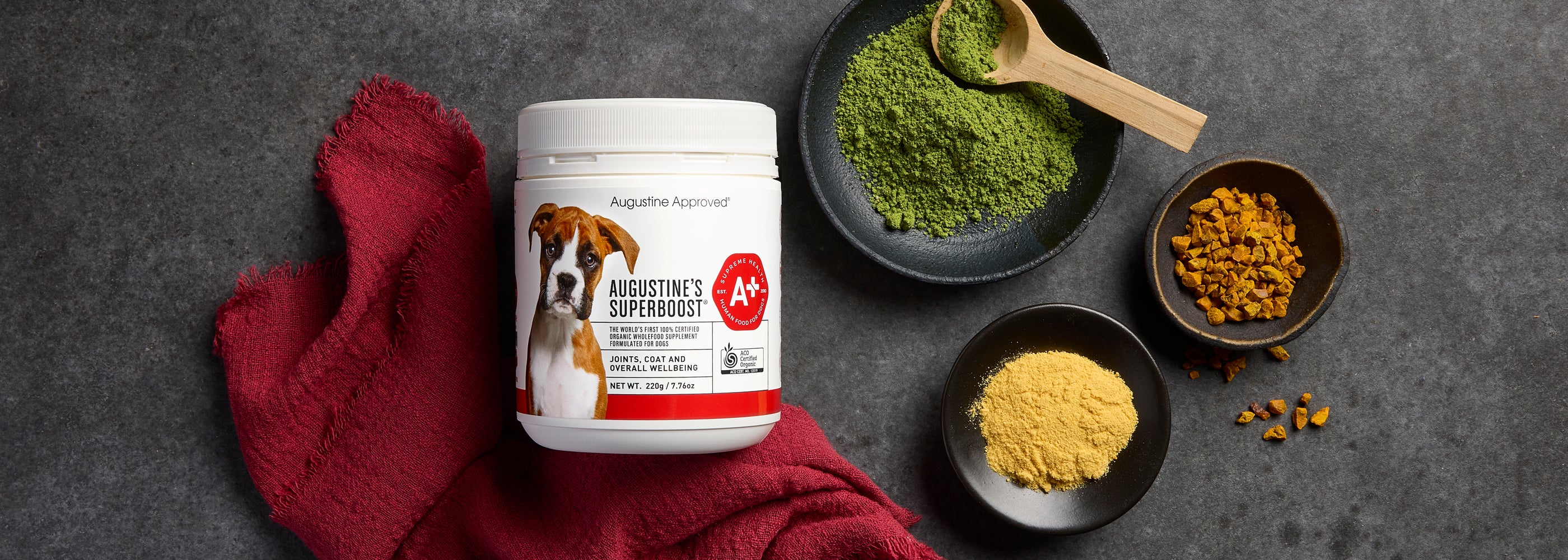 Organic Wholefood for Dogs | Augustine Approved