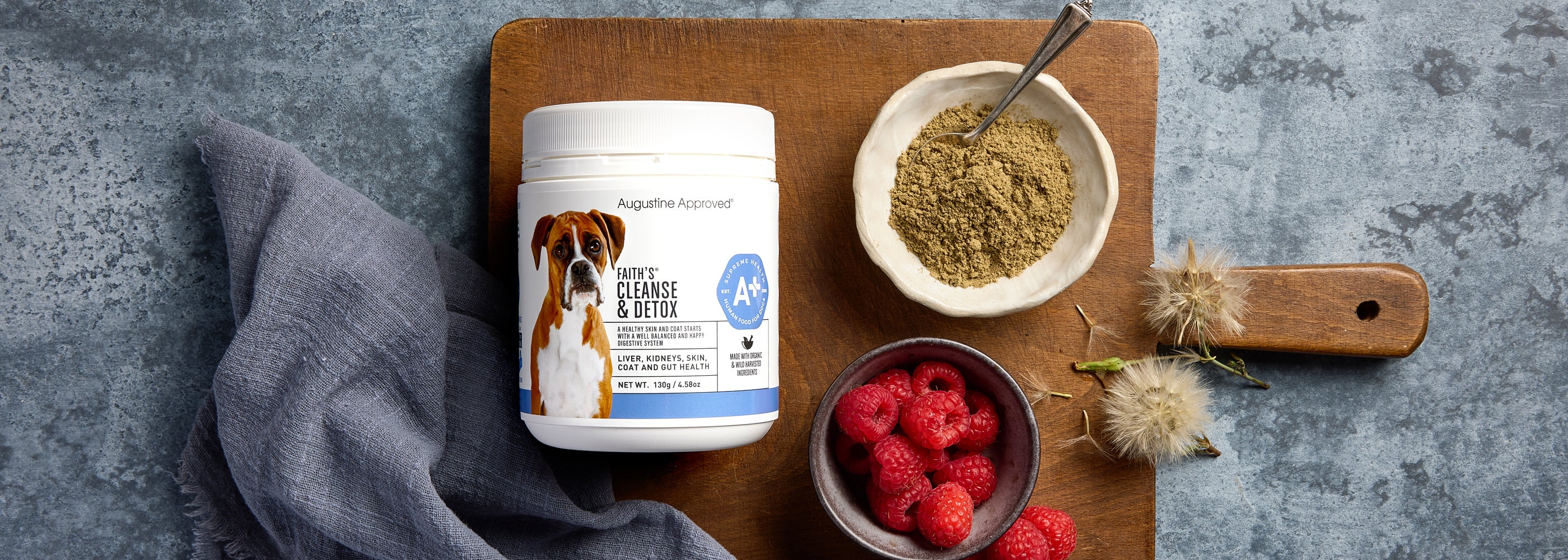 Organic Wholefood for Dogs | Augustine Approved